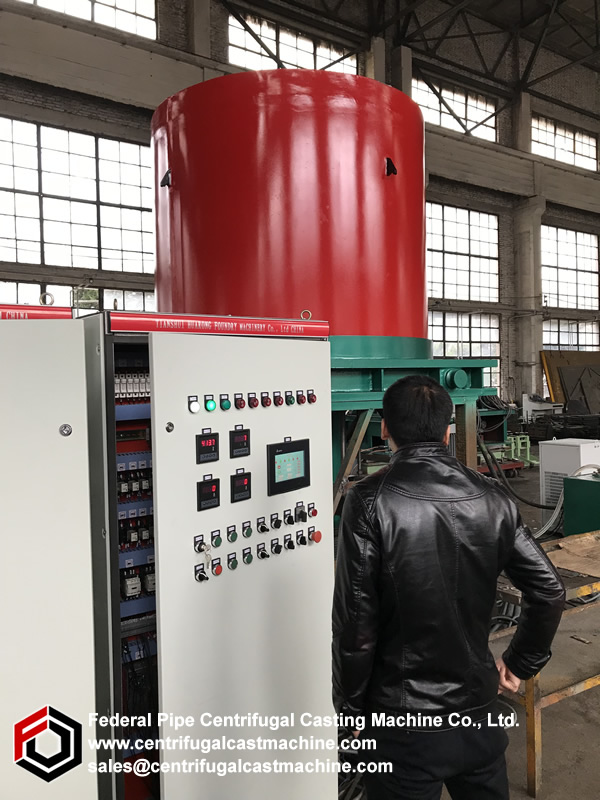 Vertical Centrifugal Casting Machine